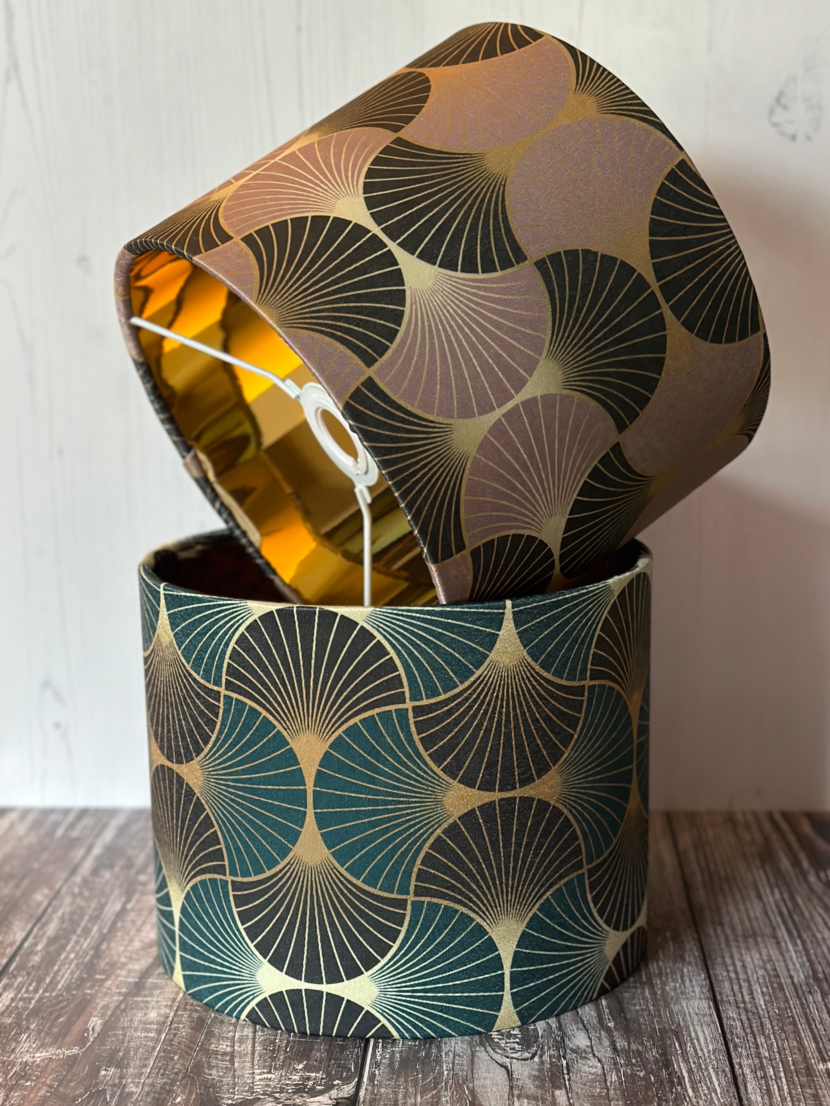 Art Deco Pattern Lampshades – Jane Poole Interiors