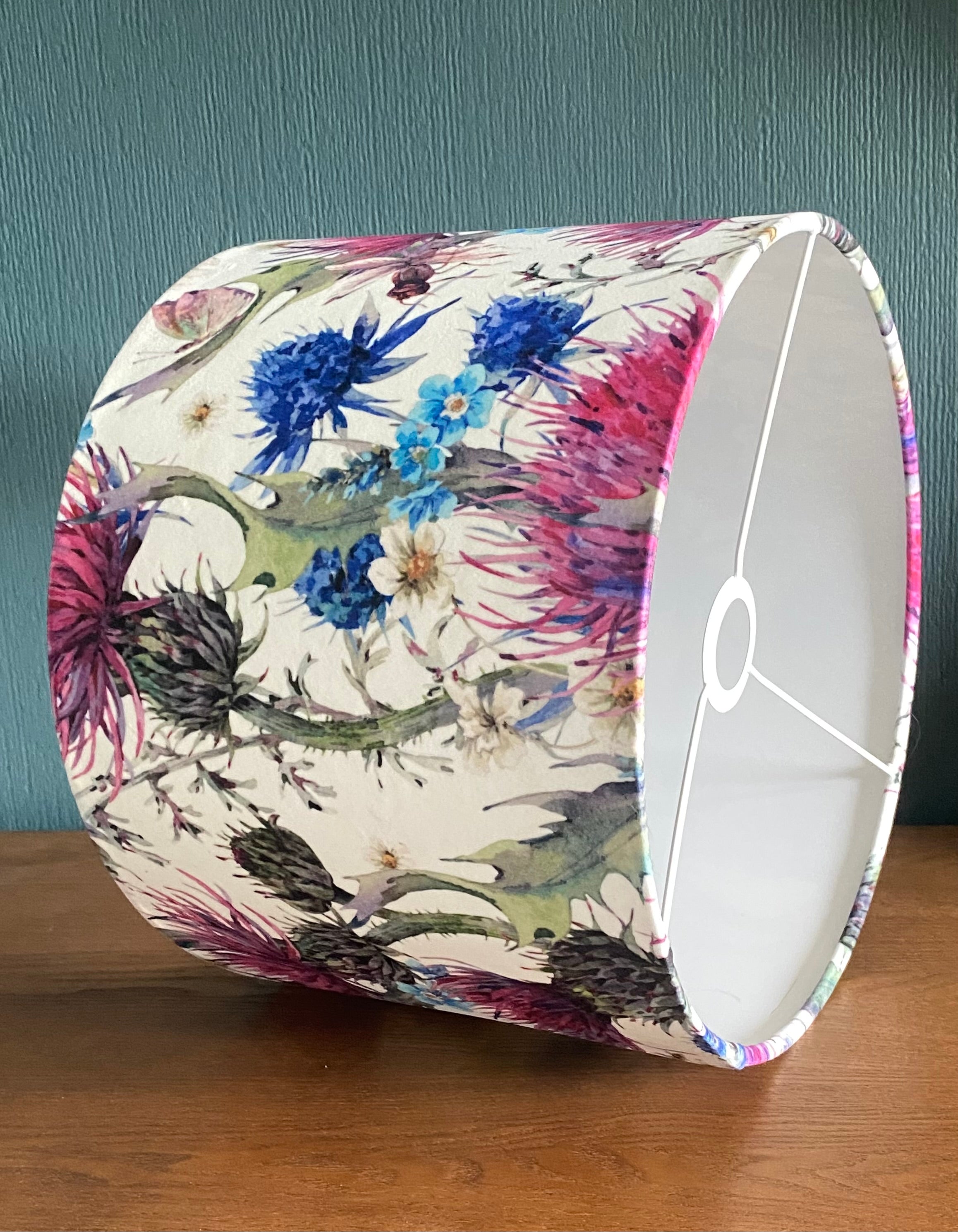Flower Pattern Lampshades – Jane Poole Interiors